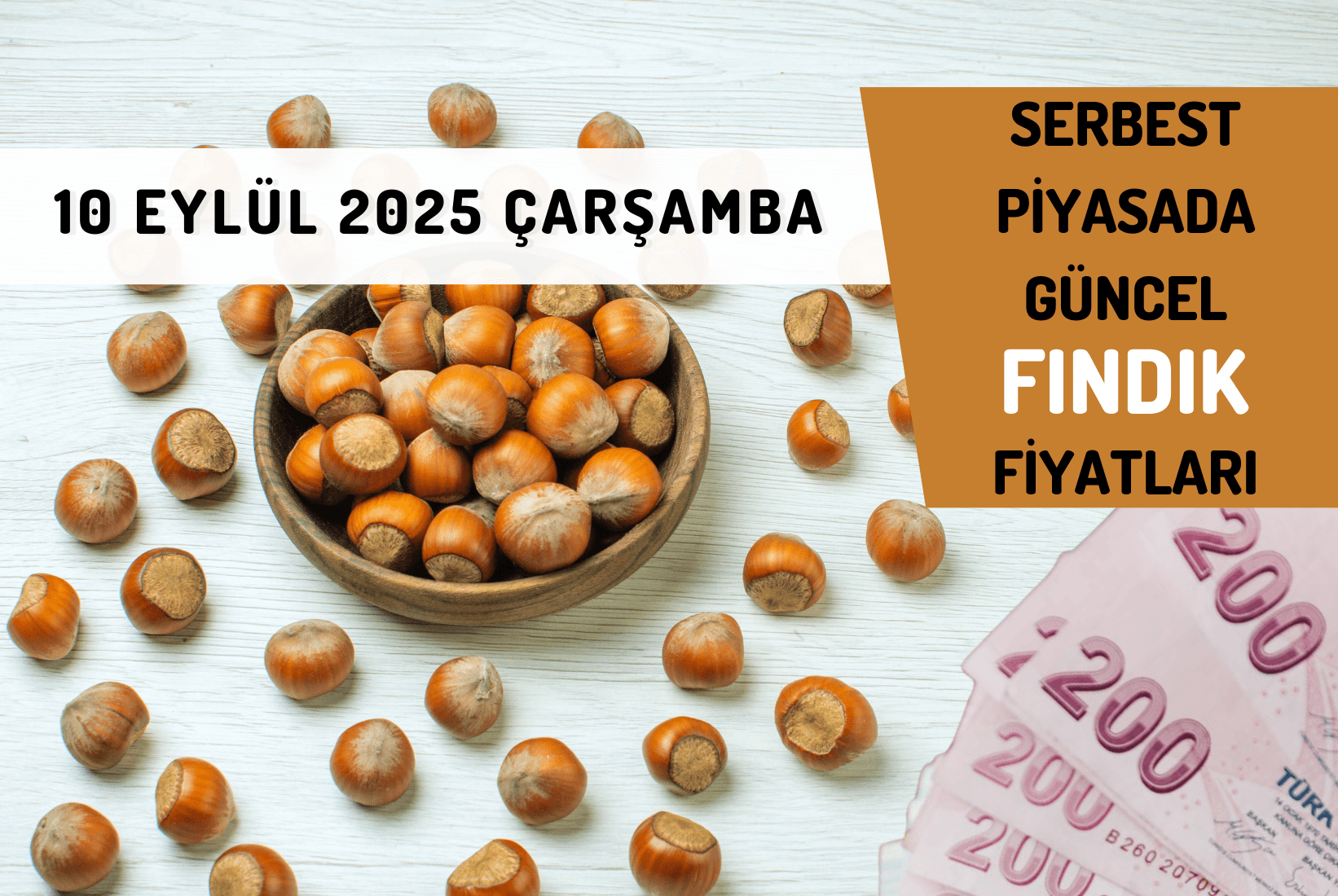 Serbest Piyasada Güncel FINDIK Fiyatları! 10 EYLÜL 2025 ÇARŞAMBA ...